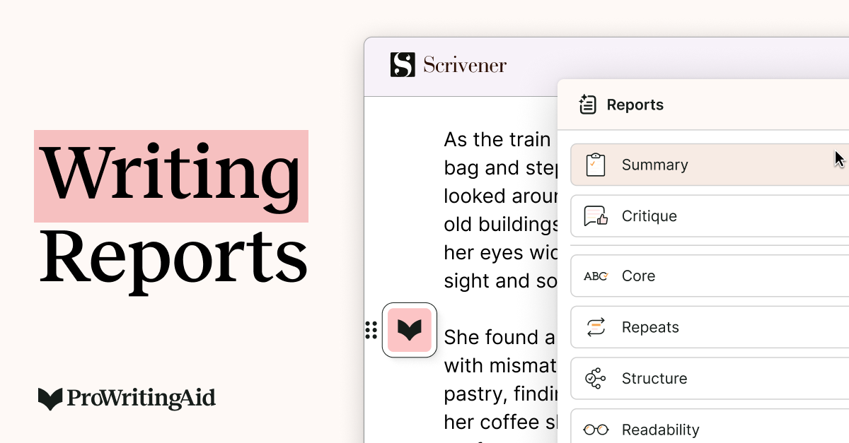 ProWritingAid's Writing Reports