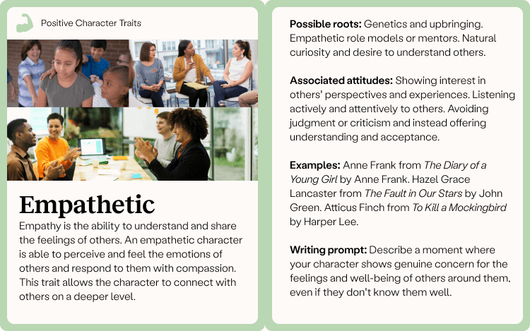 100+ Empathetic Personality and Character Traits