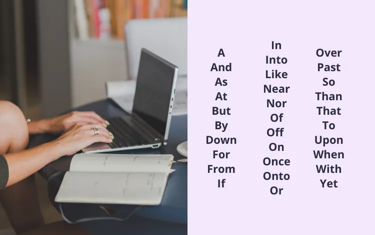 List Of Words NOT Capitalized In Titles 30 To Not Get Wrong